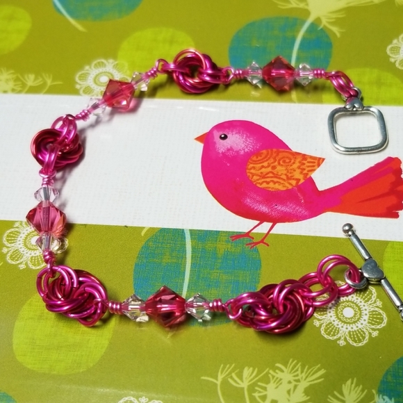 J & R Gems! | Jewelry | Crystal Rosette Bracelet Sale Price Drop | Poshmark